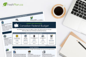 Canadian Budget Infographic - Ativa Interactive Corp.